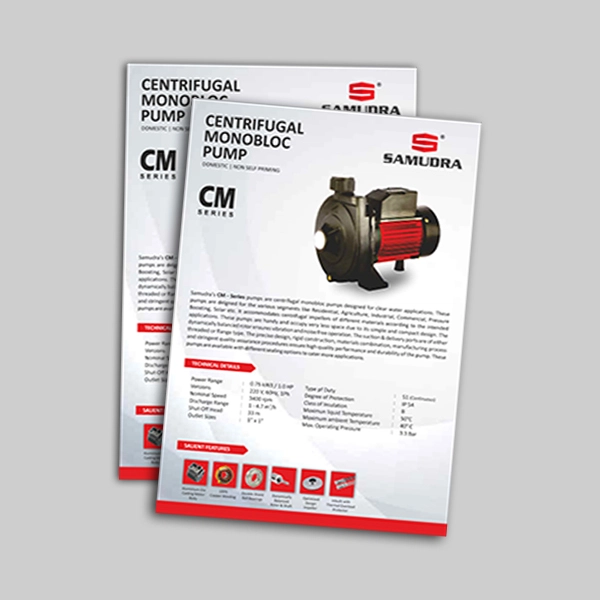 E-catalogues - Samudra pumps